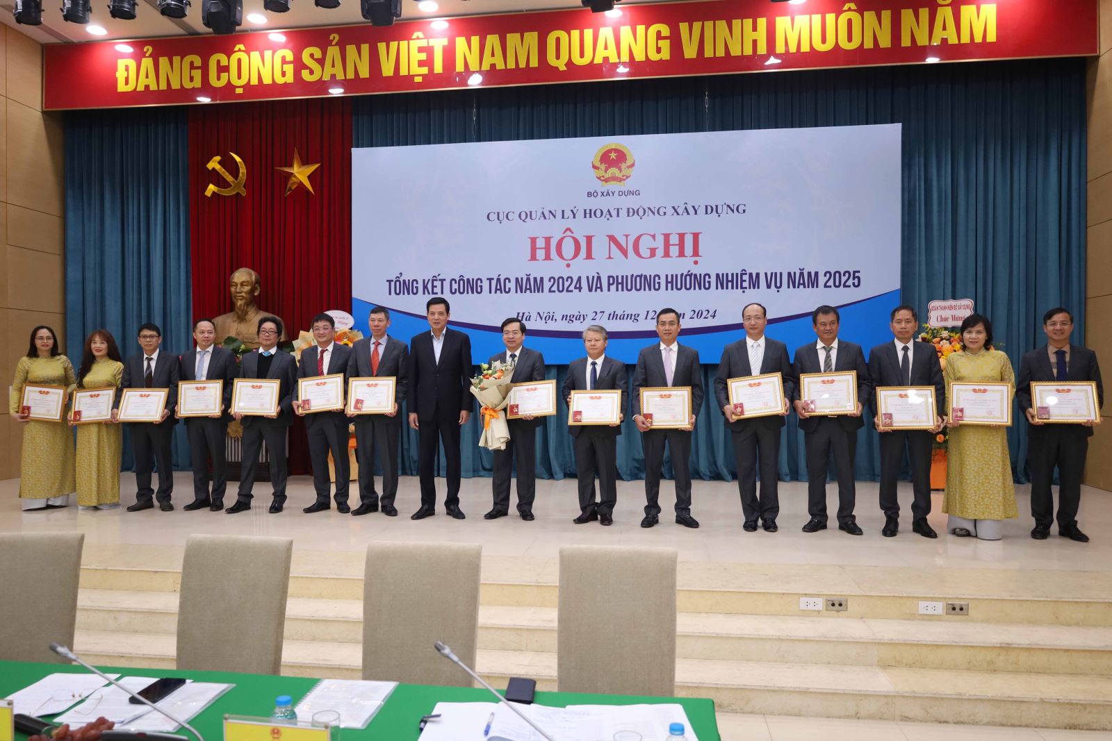 Thứ trưởng Bùi Xuân Dũng dự hội nghị Tổng kết công tác năm 2024 và phương hướng nhiệm vụ năm ...